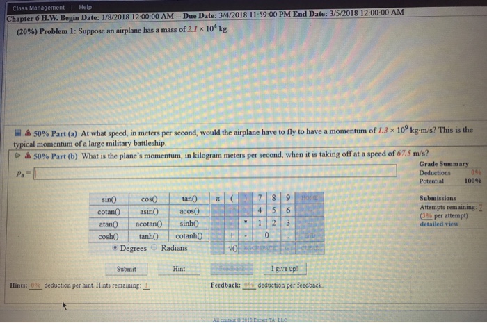 Solved Class Management Help Chapter 6 H.W. Begin Date: | Chegg.com