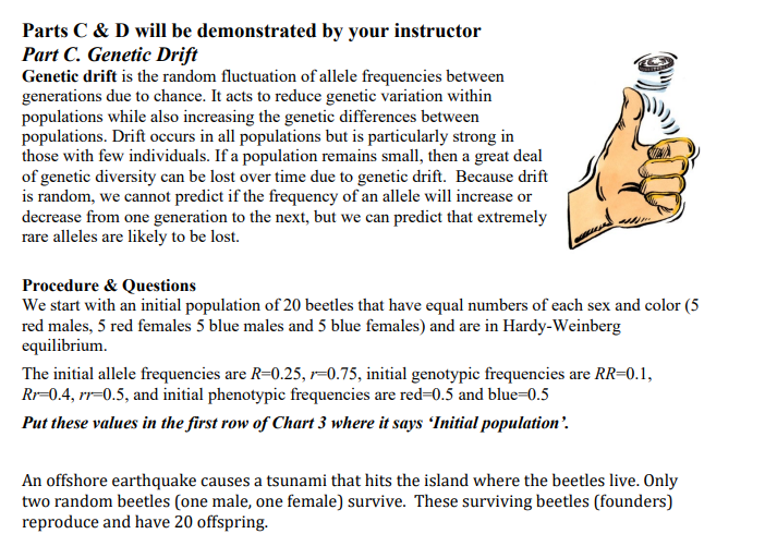 Parts C& will be demonstrated by your instructor Part | Chegg.com