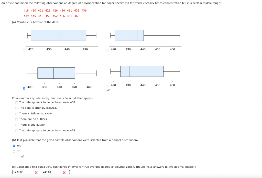 Solved WebAssign Plot 420 430 440 450 460 Comment on any | Chegg.com