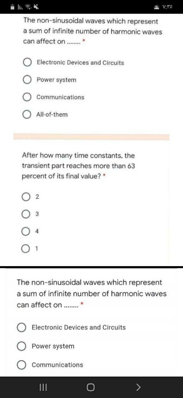 Solved ۷:۳۵ The non-sinusoidal waves which represent a sum | Chegg.com