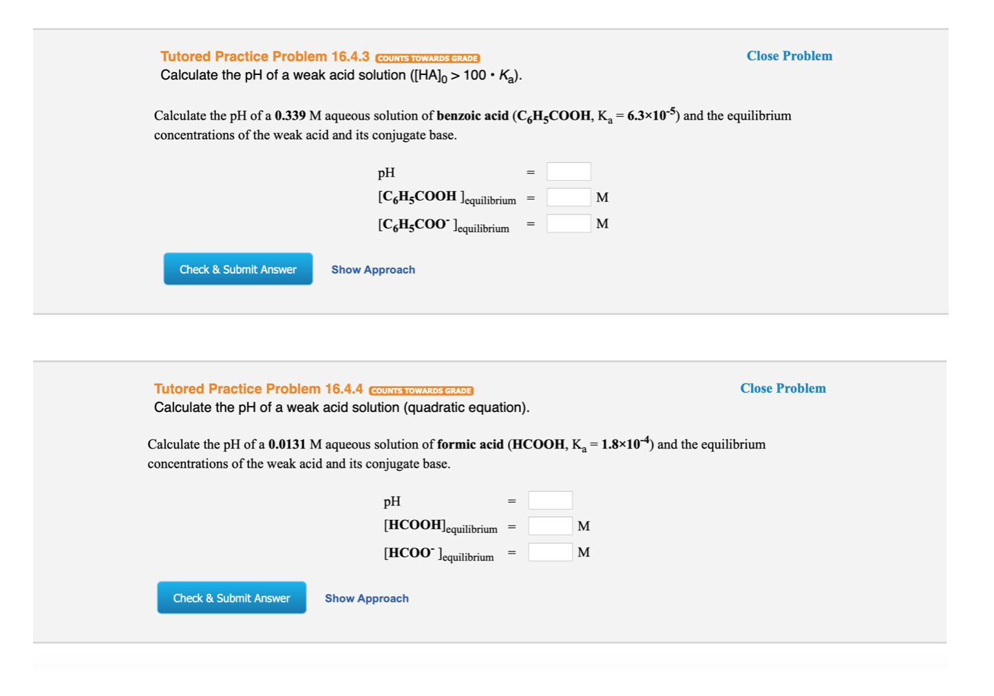 Solved Close Problem Tutored Practice Problem 16.4.3 COUNTS | Chegg.com