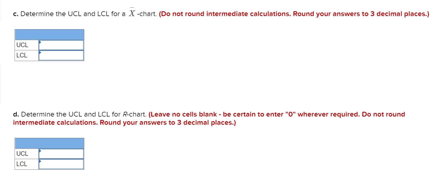 [Solved]: The following table contains the measurements of