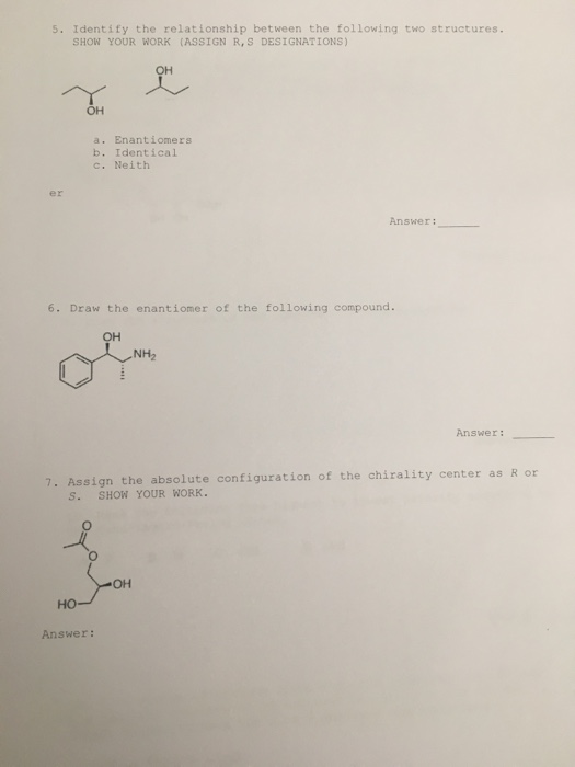 Solved Identify the relationship between the following two | Chegg.com