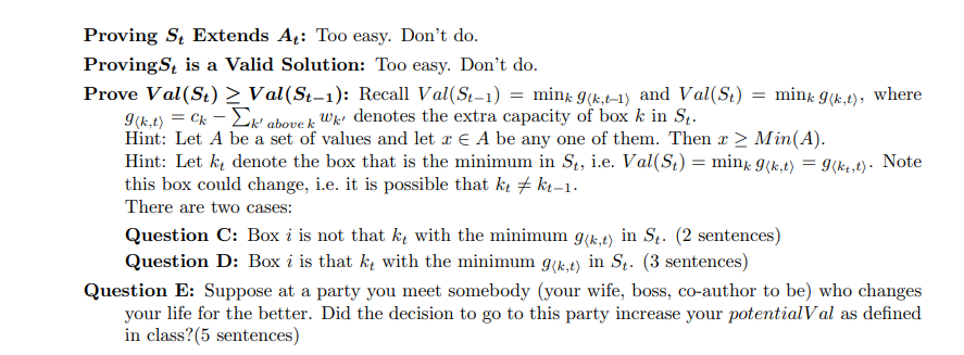 4. Greedy Stack Boxes: You are robbing a warehouse | Chegg.com