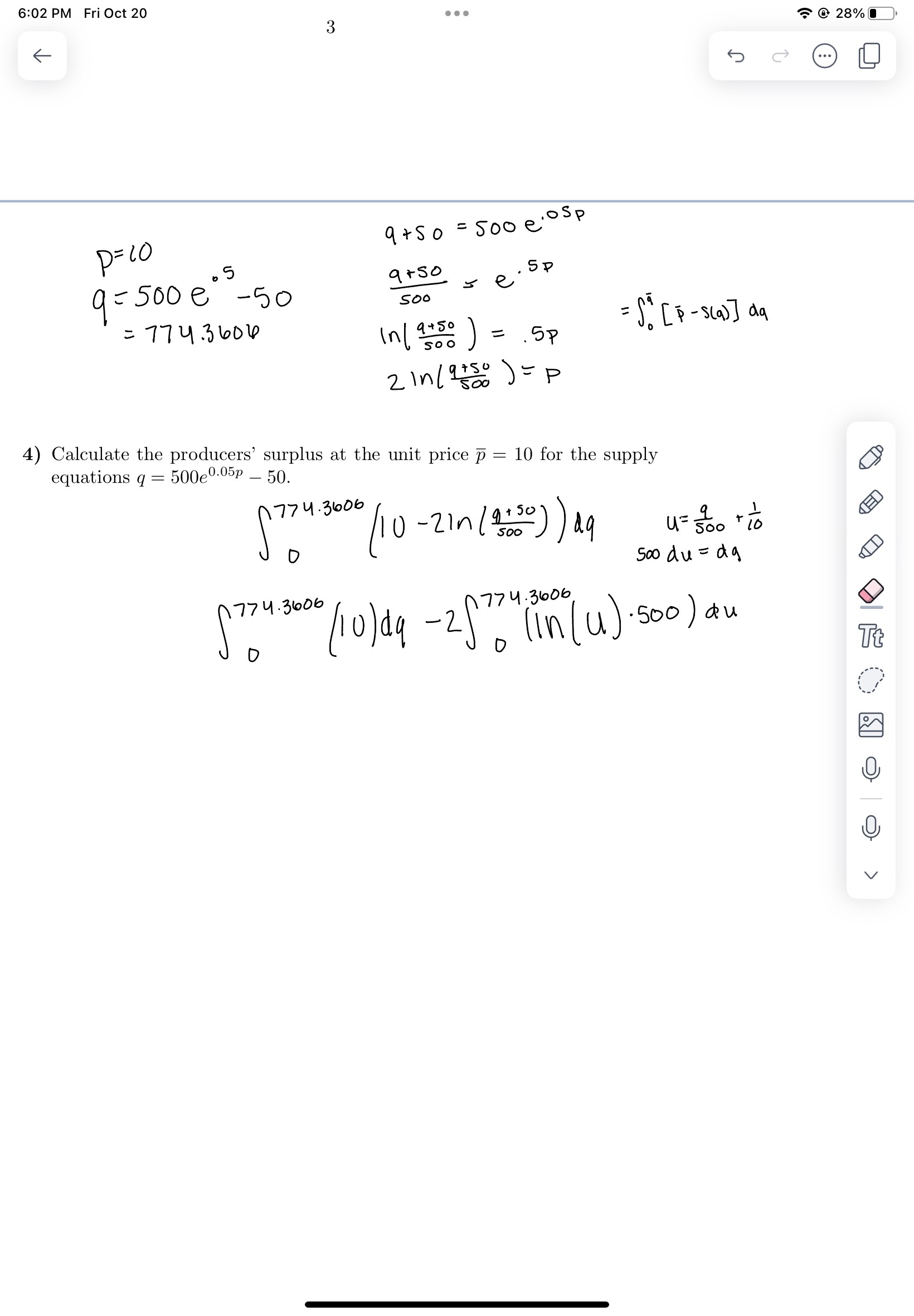 Solved where did i go wrong and please finish problem | Chegg.com