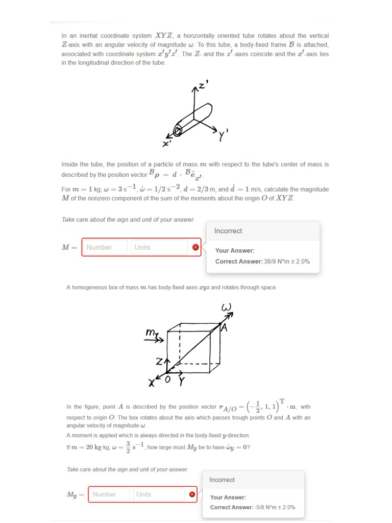 Solved In an inertial coordinate system XYZ, a horizontally | Chegg.com