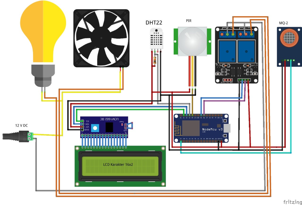 Fritzing esp8266 - litokeeper