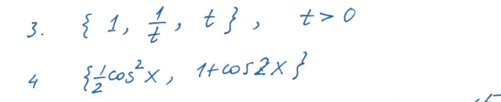 Solved Determine If The Given Set Of Functions Is Linearly