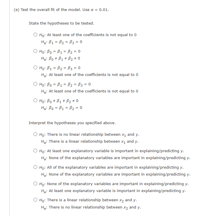 Solved The Analysis of Variance (ANOVA) Table 2: The ANOVA | Chegg.com