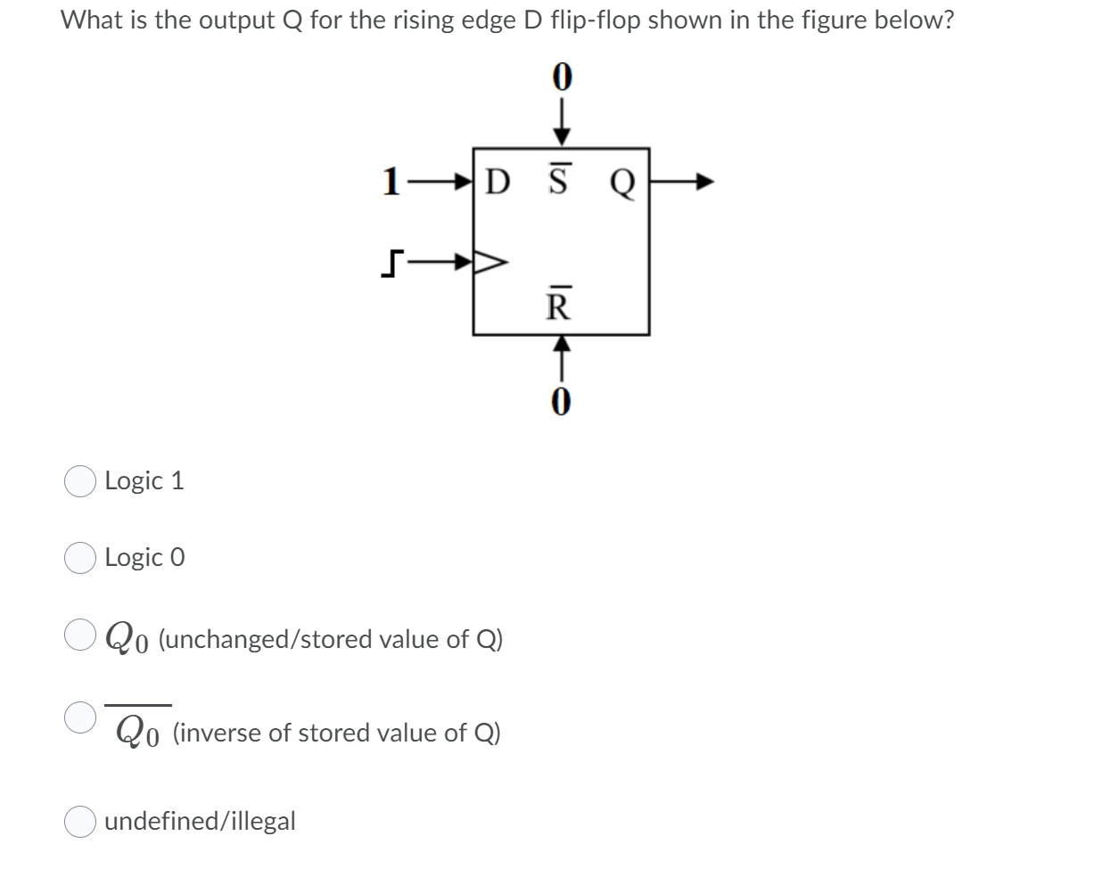 Solved For the circuit shown below, what value does Q have? | Chegg.com