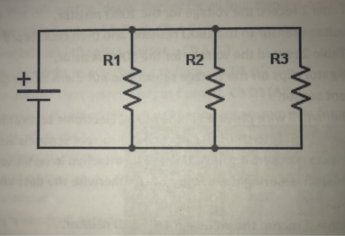 Solved Table 3(Resistors in parallel) 10Ω 100Ω 200Ω 4. 1913 | Chegg.com