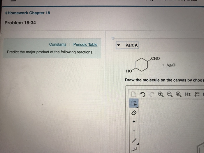 Solved KHomework Chapter 18 Problem 18-34 Part A Predict the | Chegg.com