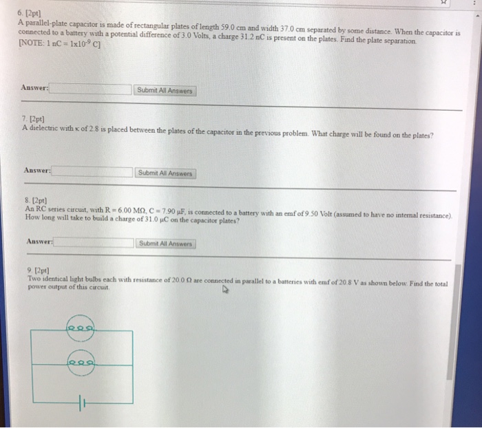 Solved 1. [2pt] If C1-320 pE. C2-95 ?F and C3 360 ?F find | Chegg.com