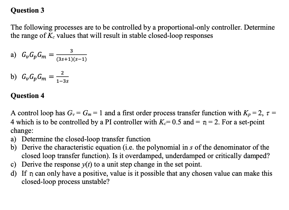 Solved Question 3 The following processes are to be | Chegg.com
