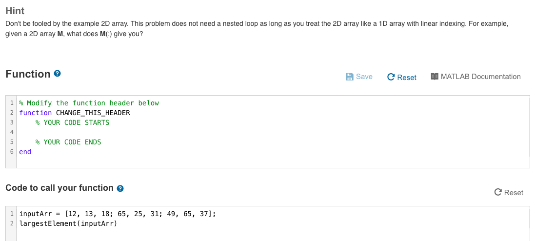 Solved Problem Given a numeric array A, find the linear | Chegg.com