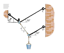 Solved and answer the following questions (A) If the bucket | Chegg.com