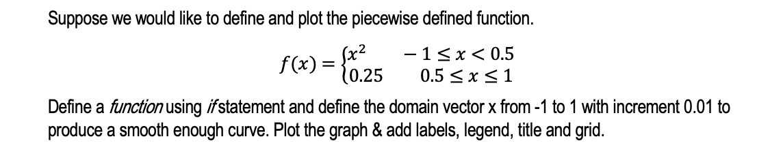 Solved Scilab Code And Meaningful Description Of Each Line 2404