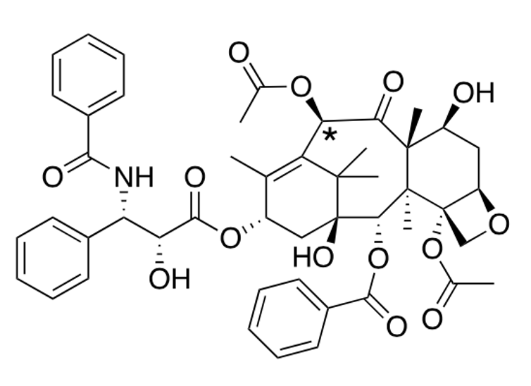 Solved The structure of the anti-cancer drug Paclitaxel is | Chegg.com