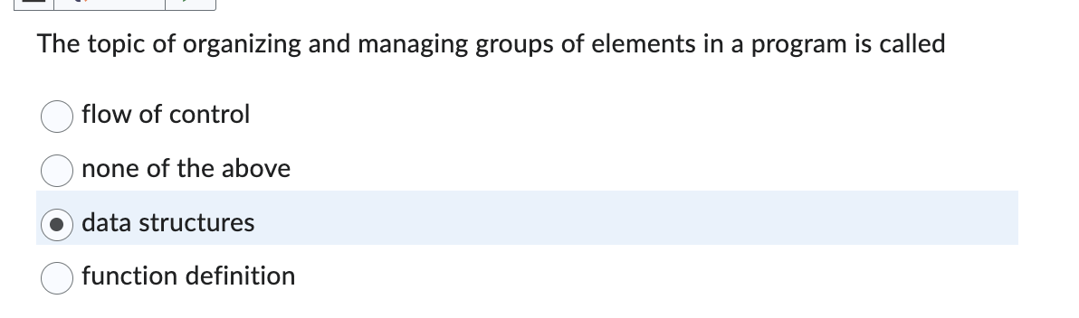 Solved The topic of organizing and managing groups of | Chegg.com