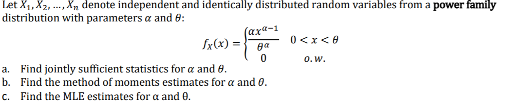 Solved Let X1, X2, ..., Xn denote independent and | Chegg.com Solved Let X1, X2, ..., Xn denote independent and | Chegg.com