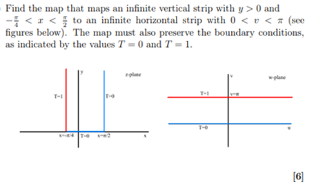 Solved Find the map that maps an infinite vertical strip | Chegg.com