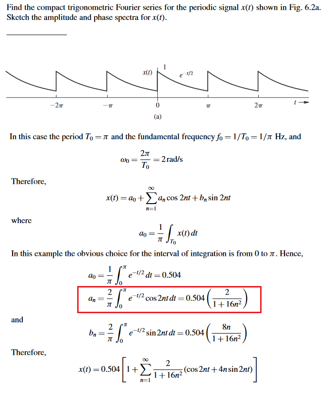 Solved I am working through an example problem and I am | Chegg.com