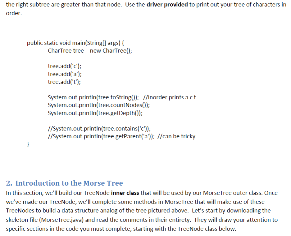 Please help me code the following in JAVA Please | Chegg.com