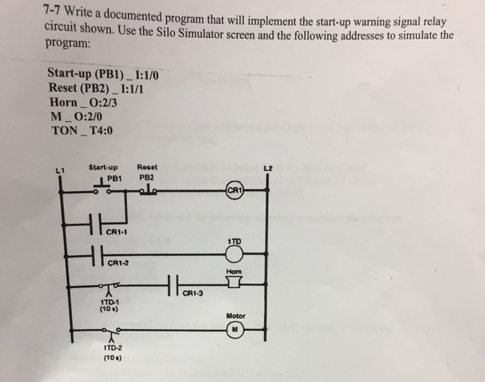 7-7 Write a documented program that will implement | Chegg.com