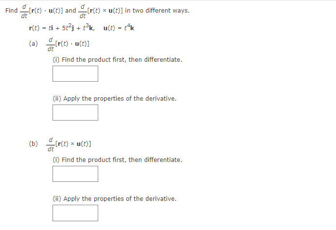 Solved Find dince) • u(t)) and PCE) * u(e)] in two different | Chegg.com