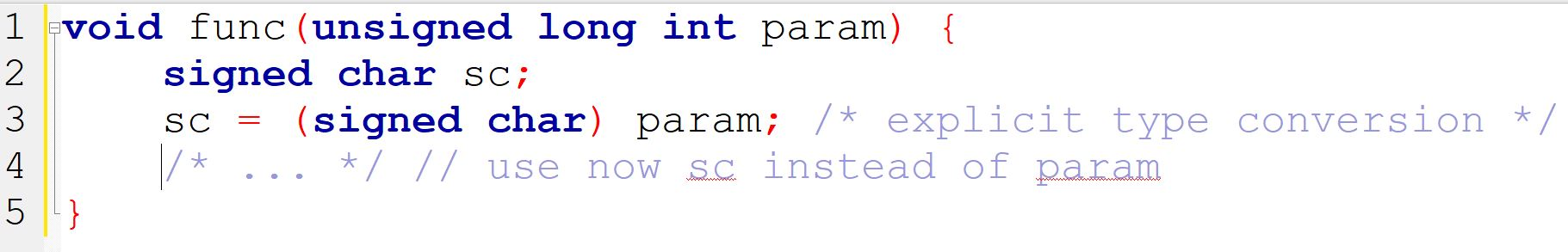 Solved Integer Security The C language authorizes explicit | Chegg.com