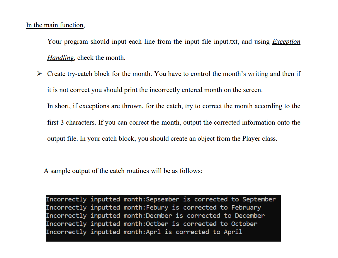 Solved In the main function, Your program should input each | Chegg.com Solved In the main function, Your program should input each | Chegg.com