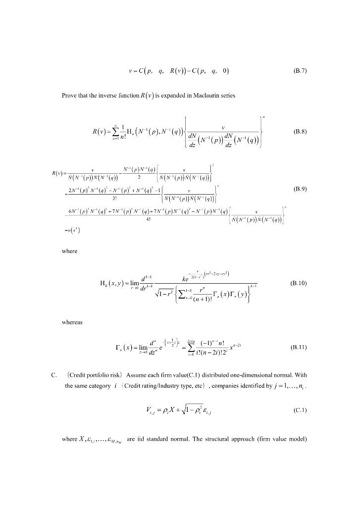 Mathematical Finance Lecture Note A. (Structured form | Chegg.com