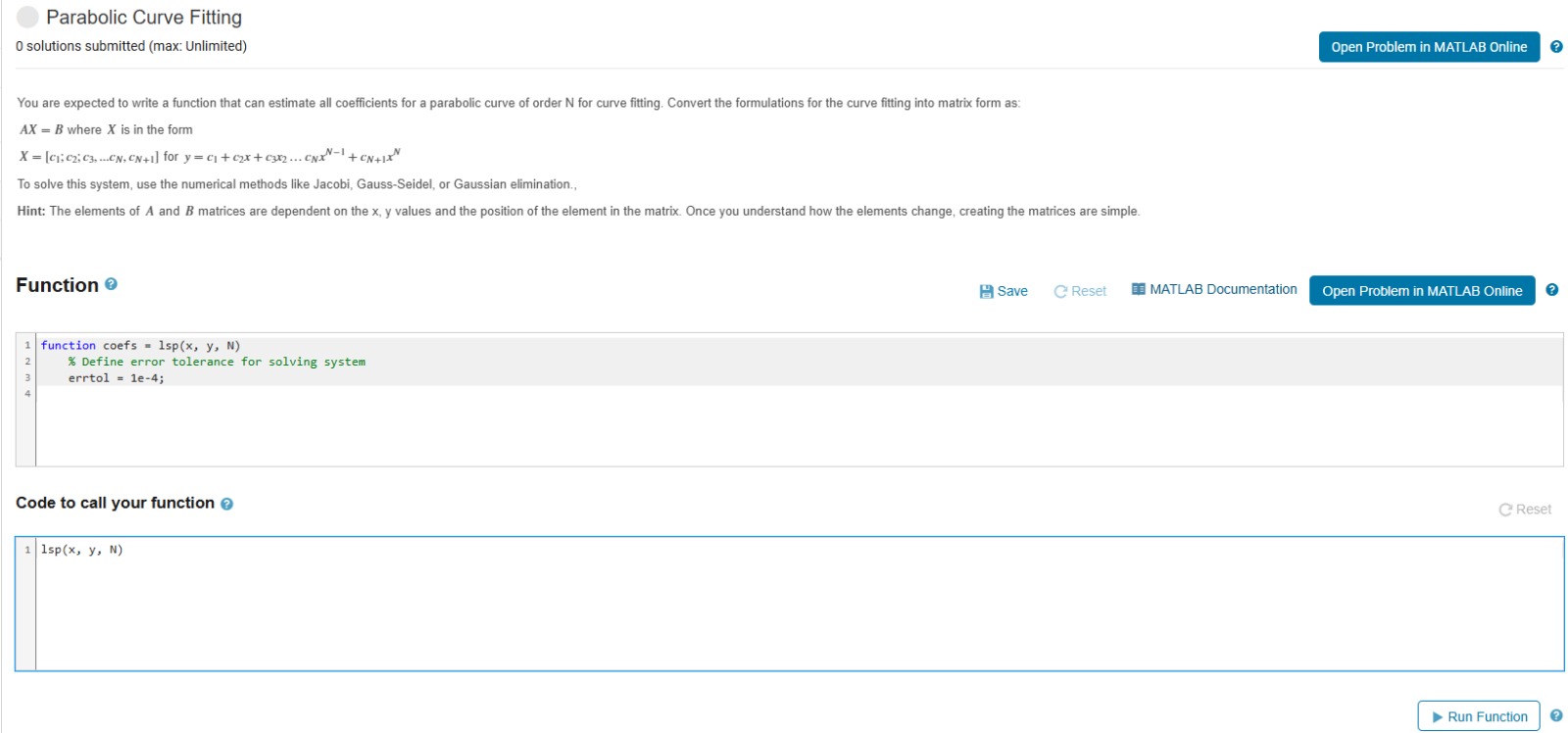 Solved 0 ﻿solutions submitted (max: Unlimited)You are | Chegg.com