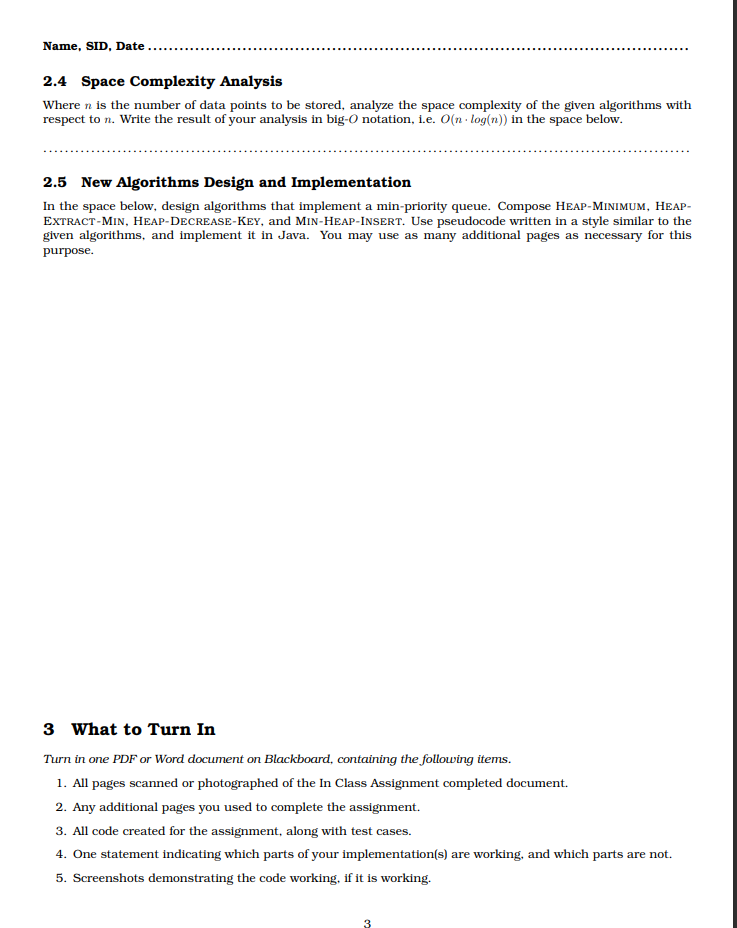 Solved In Class Assignment 24: Max-Priority Queue Data | Chegg.com