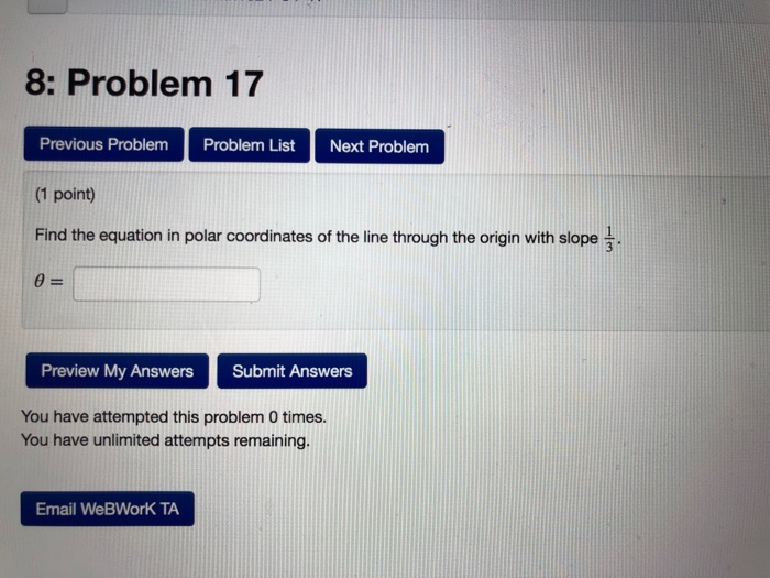 Solved 8: Problem 17 Previous Problem Problem List Next | Chegg.com
