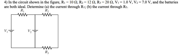 Solved 4 In The Circuit Shown In The Figure