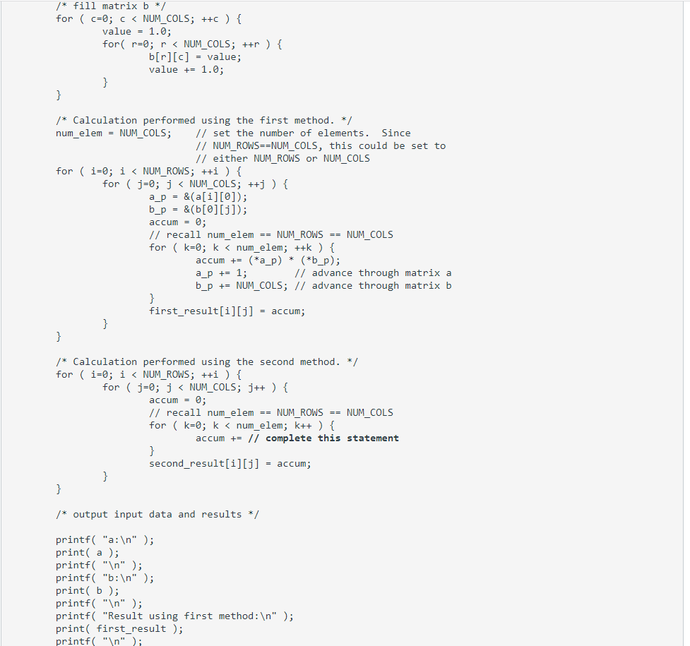 Solved /∗ * Program for Q2 of Lab 6 of Cmpt214 * This | Chegg.com
