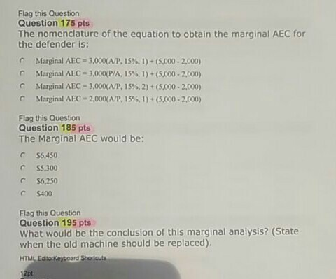 Flag this Question Question 1410 pts A company is | Chegg.com