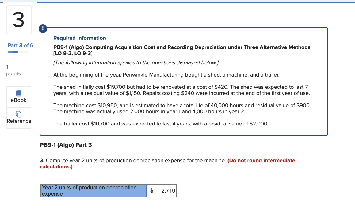 Solved Required information PB9-1 (Algo) Computing | Chegg.com