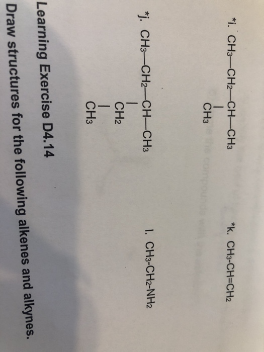 Solved Learning Exercise D4.13 A) Identify the type of al | Chegg.com