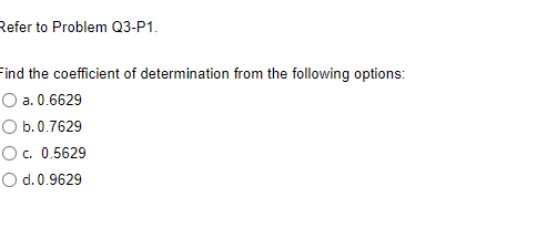 Solved Refer to Problem Q3-P1.Find the coefficient of | Chegg.com