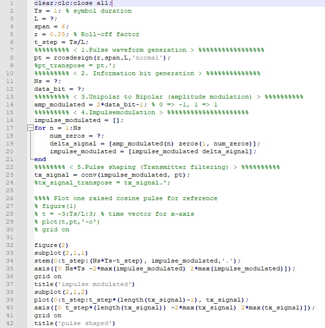 Solved USE MATLAB, the code for this is included in the | Chegg.com