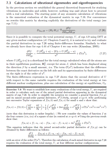 Solved Exercise 7.7 In this exercise we calculate the | Chegg.com