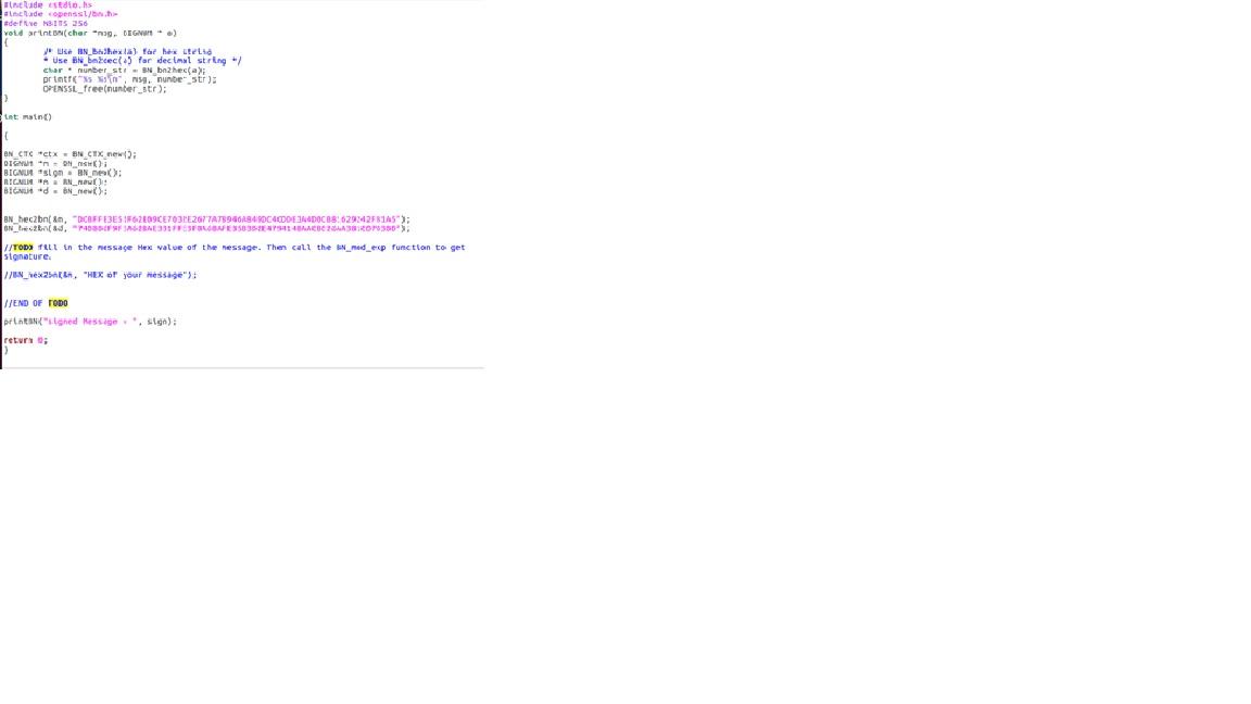 Solved de estos nelade openssl/h dette MITS 256 void | Chegg.com