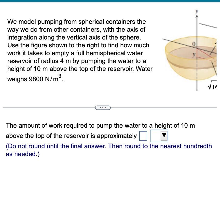 Solved We model pumping from spherical containers the way we | Chegg.com