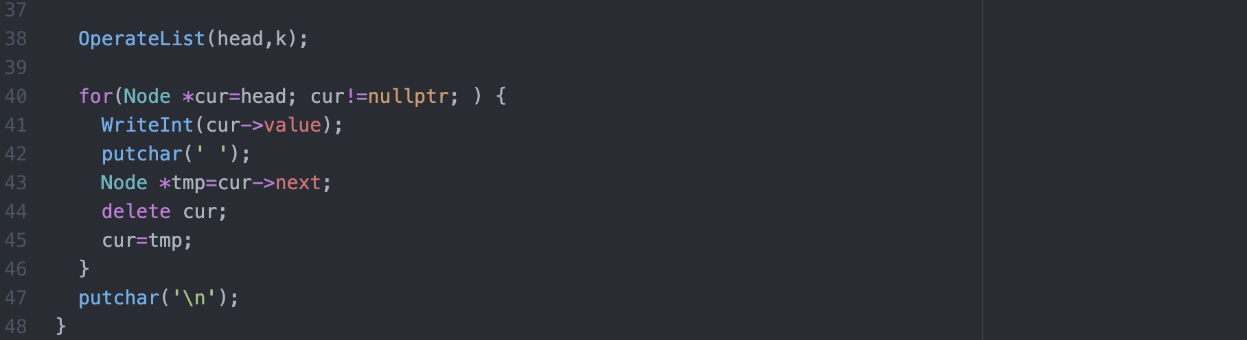Solved Task D. You are given a linked list and a number k. | Chegg.com