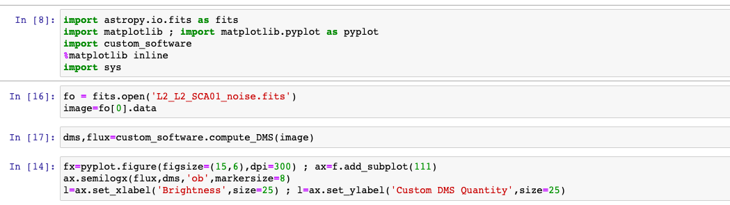 In [8]: import astropy.io.fits as fits import | Chegg.com