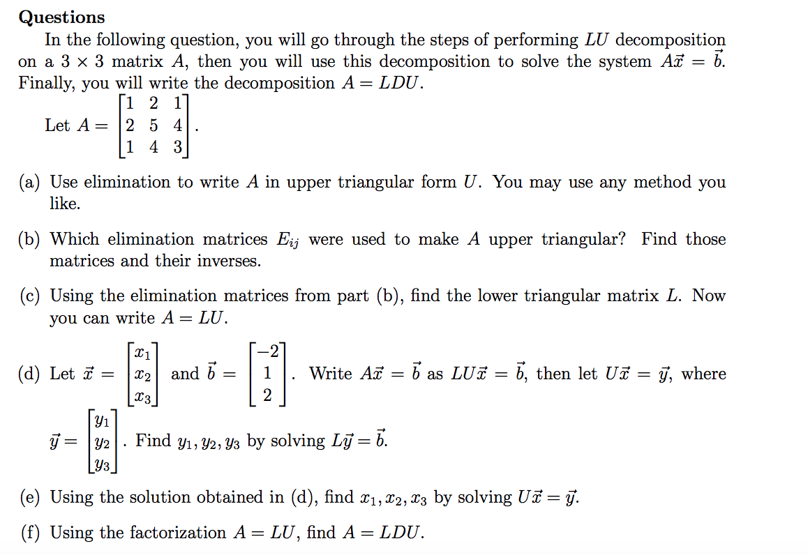 Solved Questions In the following question, you will go | Chegg.com