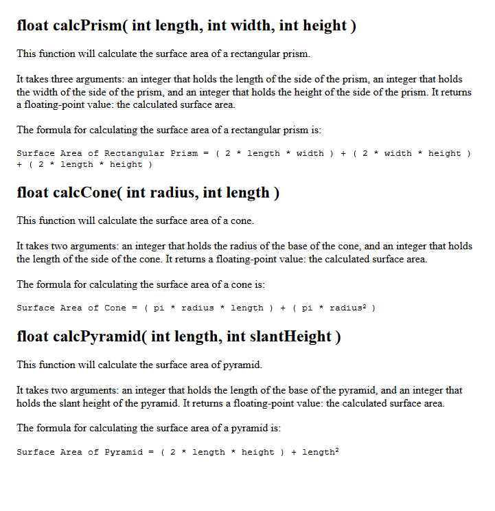 Solved uverview For this part of the assignment, write a set | Chegg.com