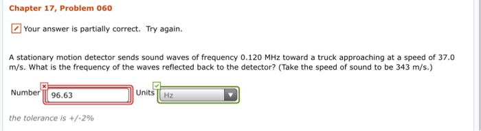 Solved Chapter 17, Problem 060 Your answer is partially | Chegg.com